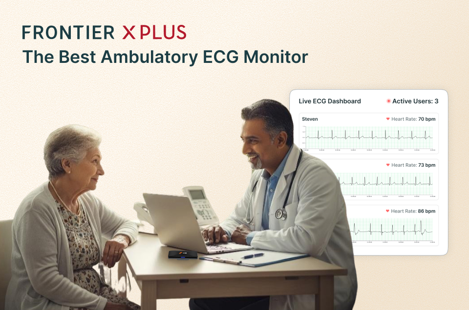 Frontier X Plus: The Best Ambulatory ECG Monitor for AFib Detection ...
